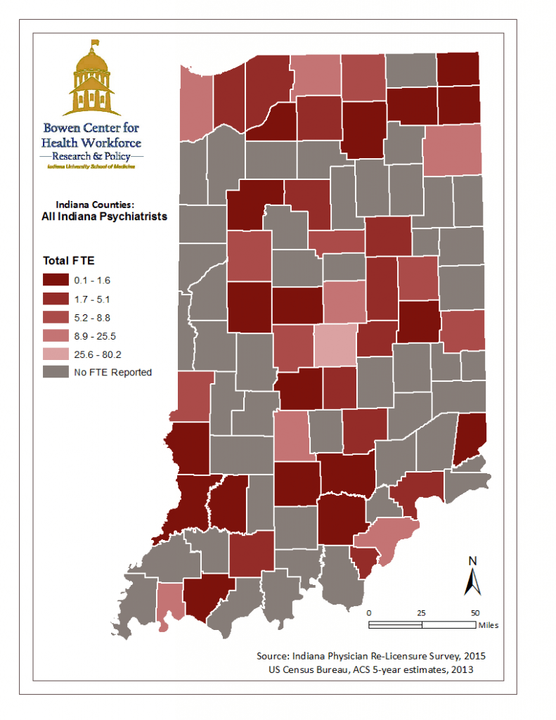 Physician Map Gallery | Bowen Center for Health Workforce Research and ...